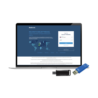 CareLink™ Blue USB Upload Device (for use with the MiniMed™ 780G)