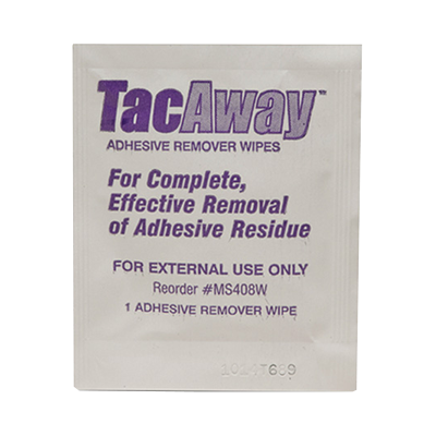 TacAway™ Adhesive Remover Wipes (50PK) (Torbot™)